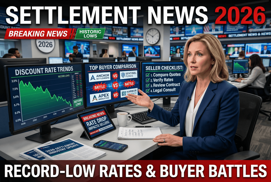 Structured Settlement News: Record-Low Discount Rates, New Buyer ...